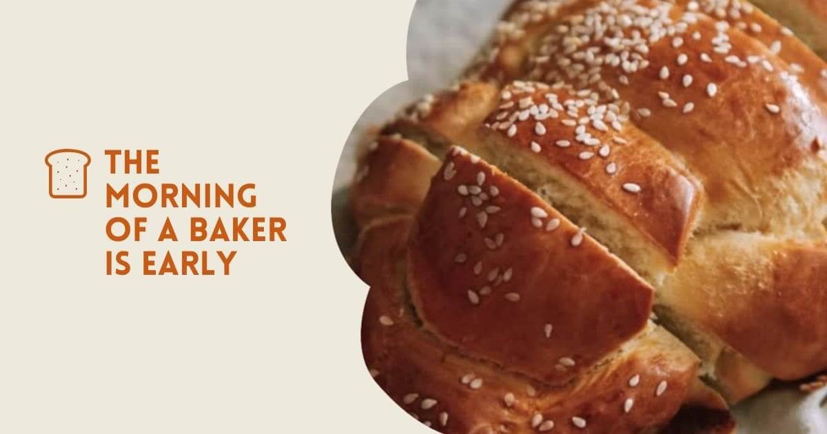 パン職人の朝は早い